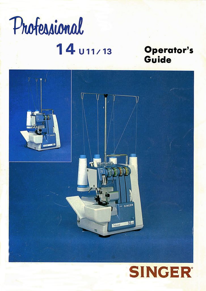 Singer 14U11 14U13 - sewconsult.com