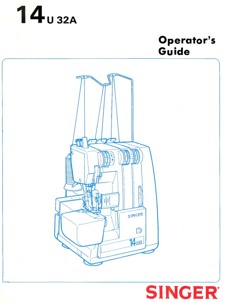 Singer 14U32 - sewconsult.com